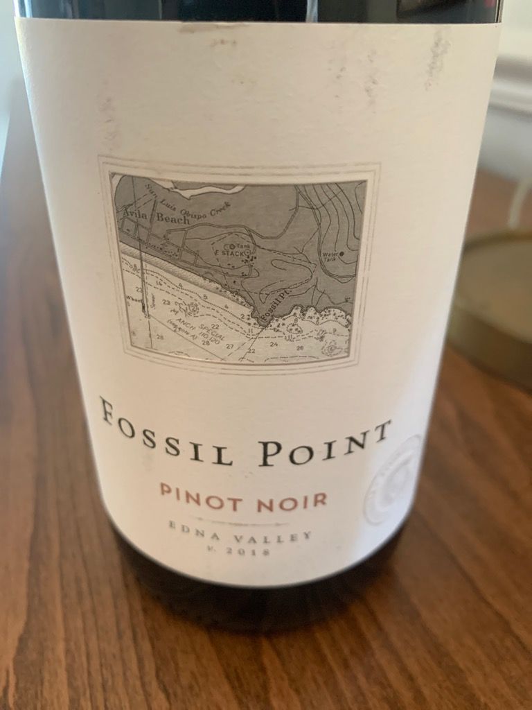 2020 Fossil Point Wines Pinot Noir, USA, California, Central Coast ...