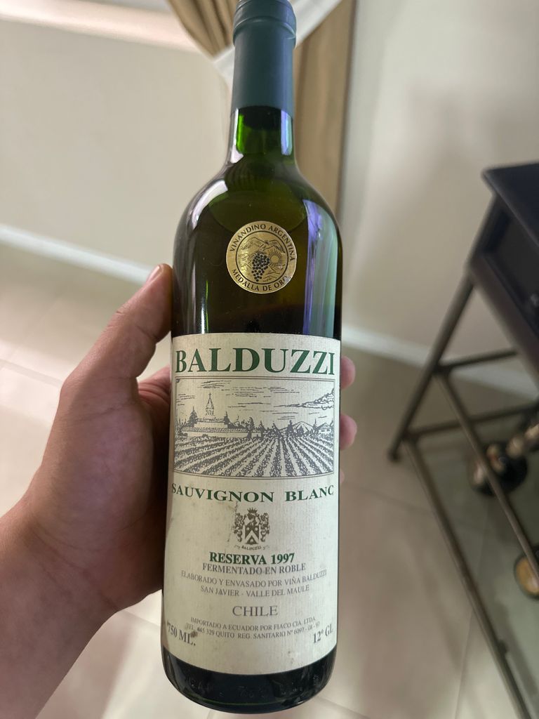 1997 Balduzzi Sauvignon Blanc, Chile, Maule Valley - CellarTracker