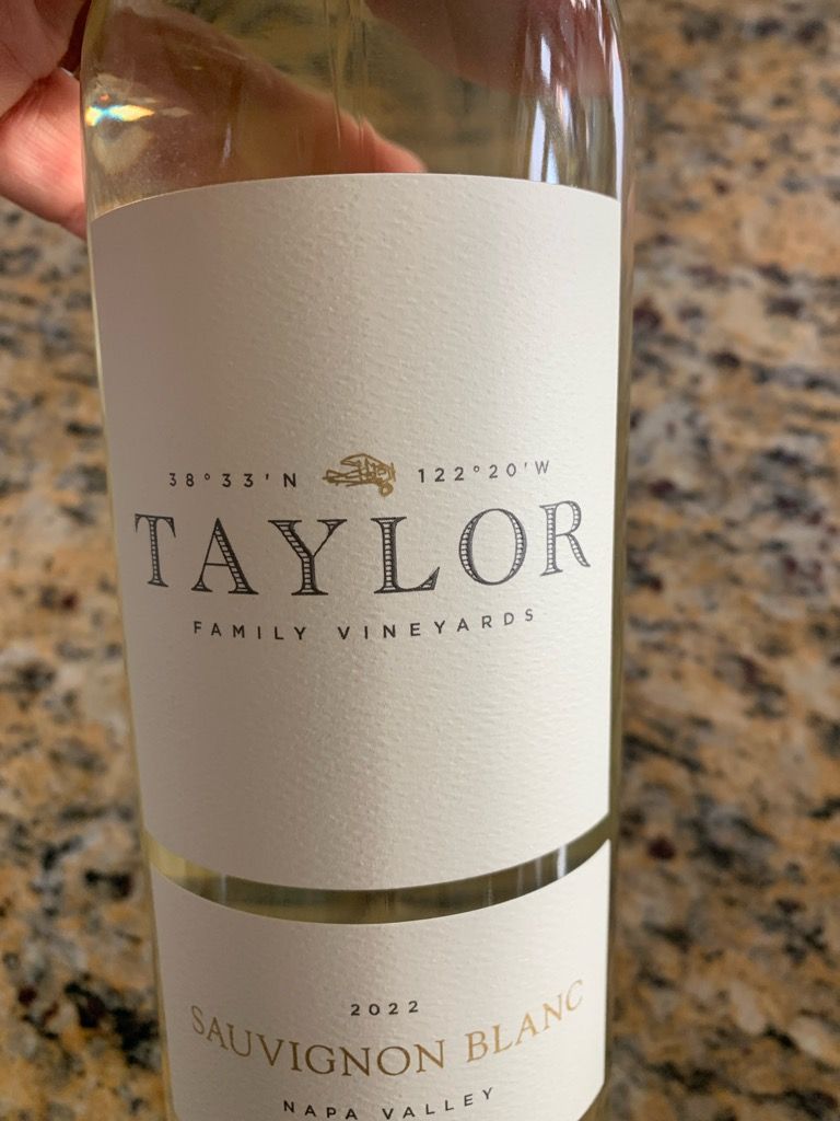 2023 Taylor Family Vineyards Sauvignon Blanc, USA, California, Napa ...