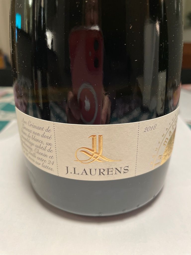 2018 J. Laurens Crémant de Limoux Brut, France, Languedoc Roussillon ...