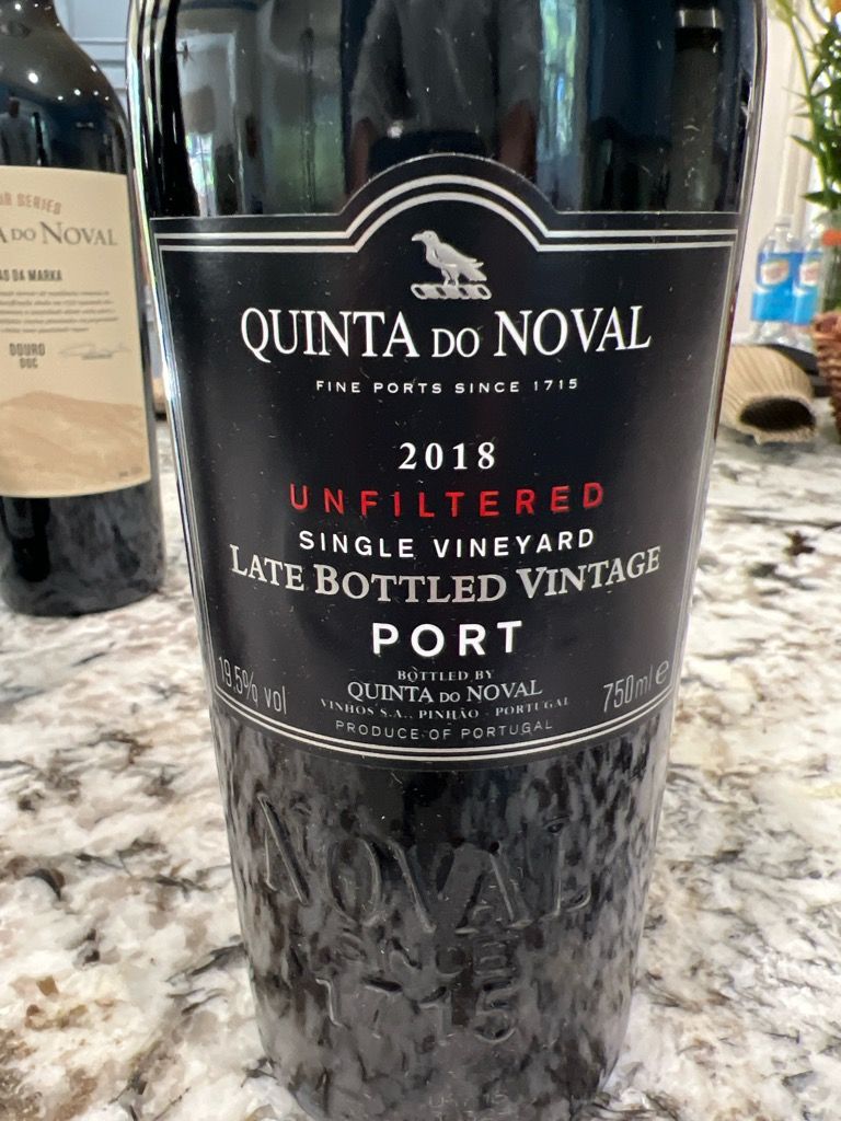 2018 Quinta do Noval Porto Late Bottled Vintage Unfiltered, Portugal ...