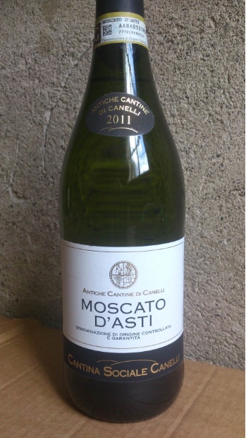 2011 Cantina Sociale Di Canelli Moscato d'Asti, Italy, Piedmont, Asti, Moscato d'Asti ...