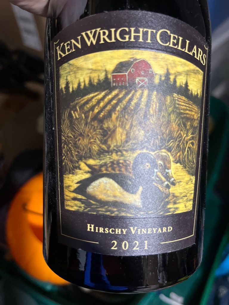 2021 Ken Wright Pinot Noir 667 Clone Hirschy, USA, Oregon, Willamette ...
