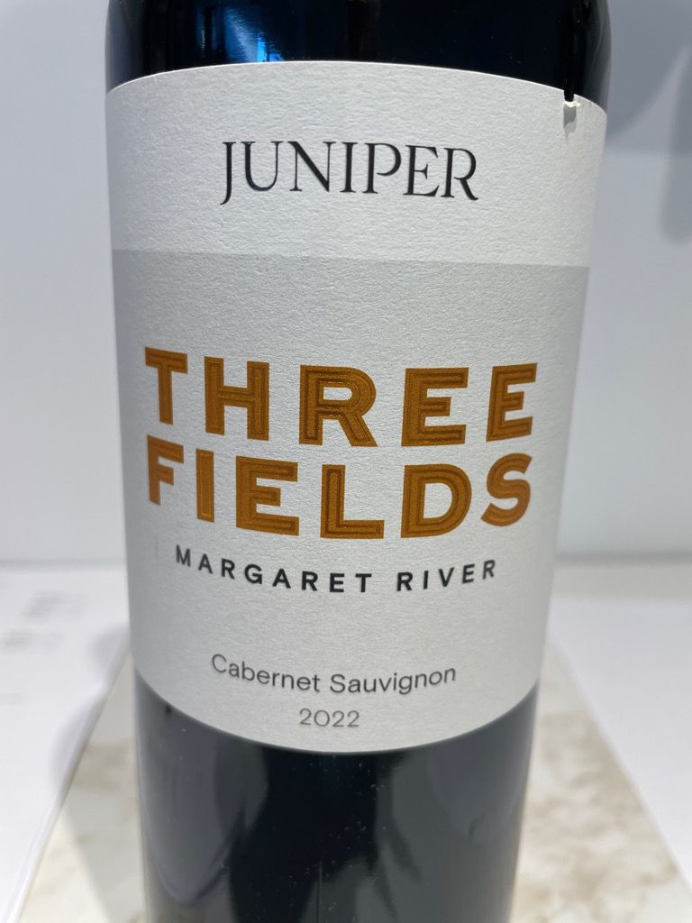 2022 Juniper Estate Cabernet Sauvignon Three Fields, Australia, Western ...