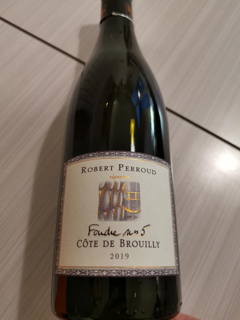 2020 Domaine Robert Perroud Côte de Brouilly Foudre No 5, France ...