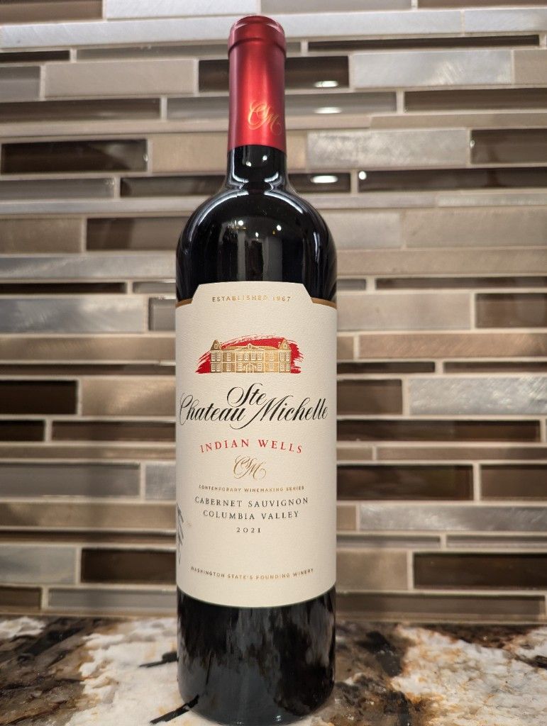 2021 Chateau Ste. Michelle Cabernet Sauvignon Indian Wells, USA, Washington, Columbia Valley ...