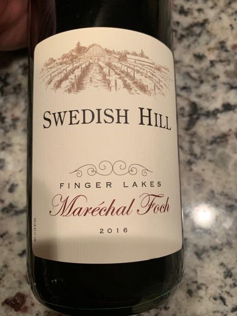 2019 Swedish Hill Vineyard Marechal Foch, USA, New York, Finger Lakes ...