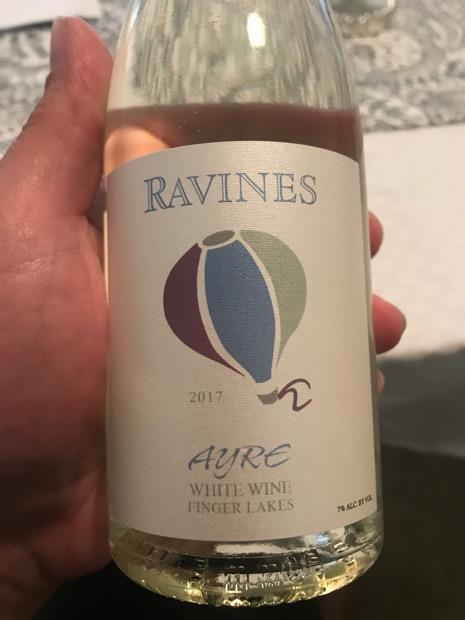 2017 Ravines Wine Cellars Valvin Muscat Ayre, USA, New York, Finger ...