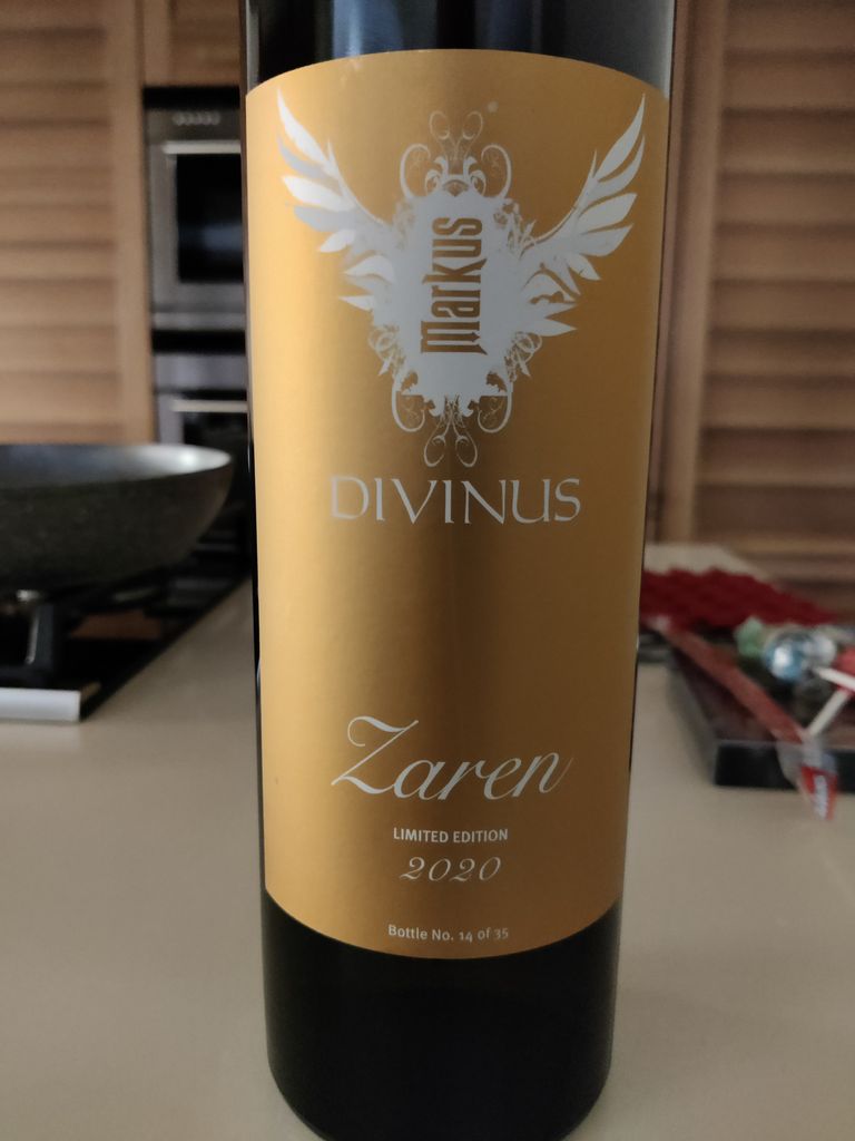 2020 Markus Divinus Zaren Limited Edition, Malta, DOK Malta - CellarTracker