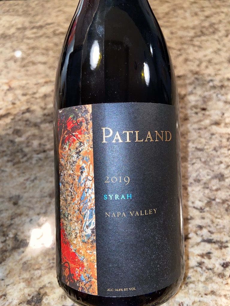 2019 Patland Estates Syrah Stagecoach Vineyard, USA, California, Napa ...