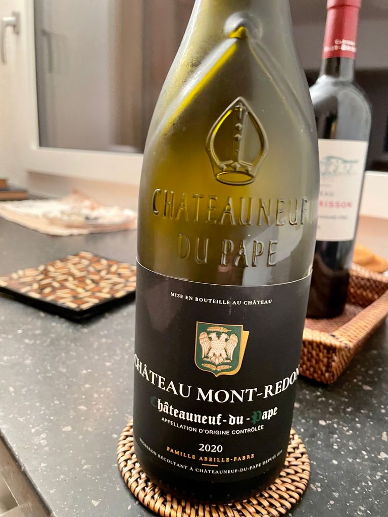 2020 Château Mont-Redon Châteauneuf-du-Pape Blanc, France, Rhône, Southern Rhône, Châteauneuf-du ...