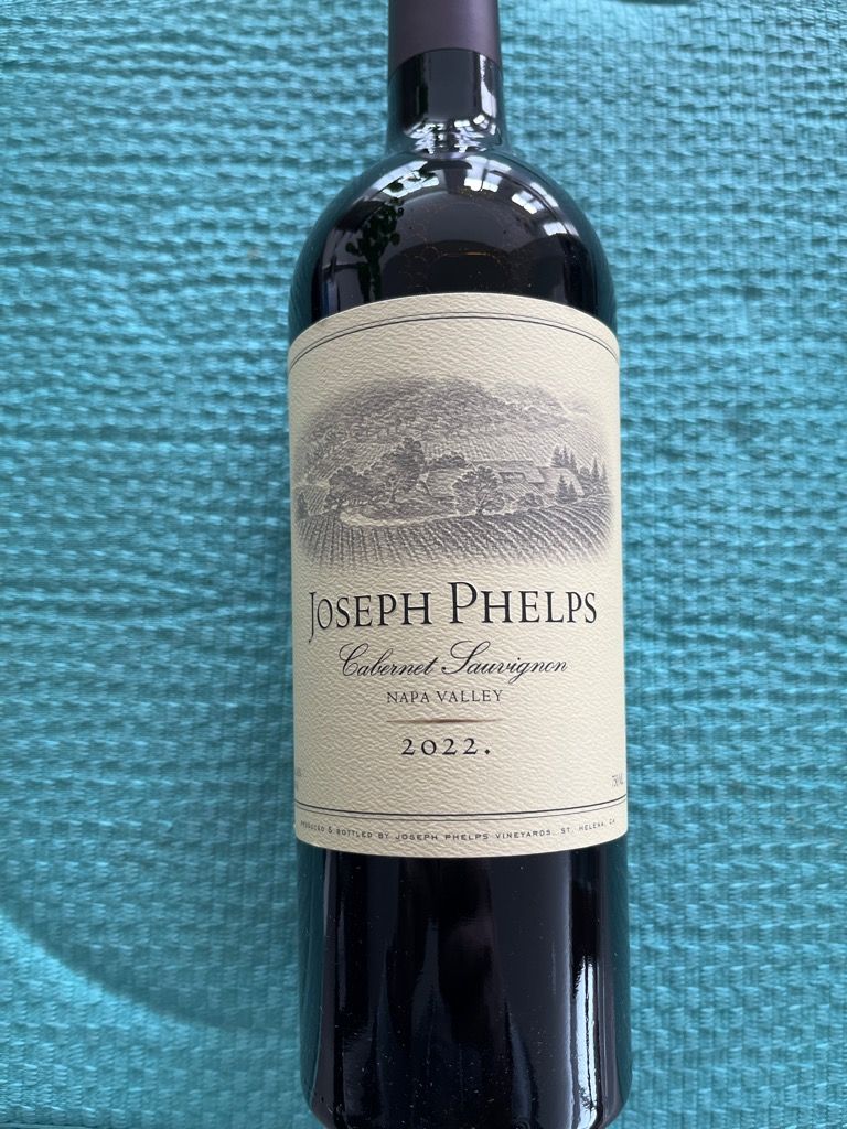 2022 Joseph Phelps Cabernet Sauvignon Backus Vineyard, USA, California ...