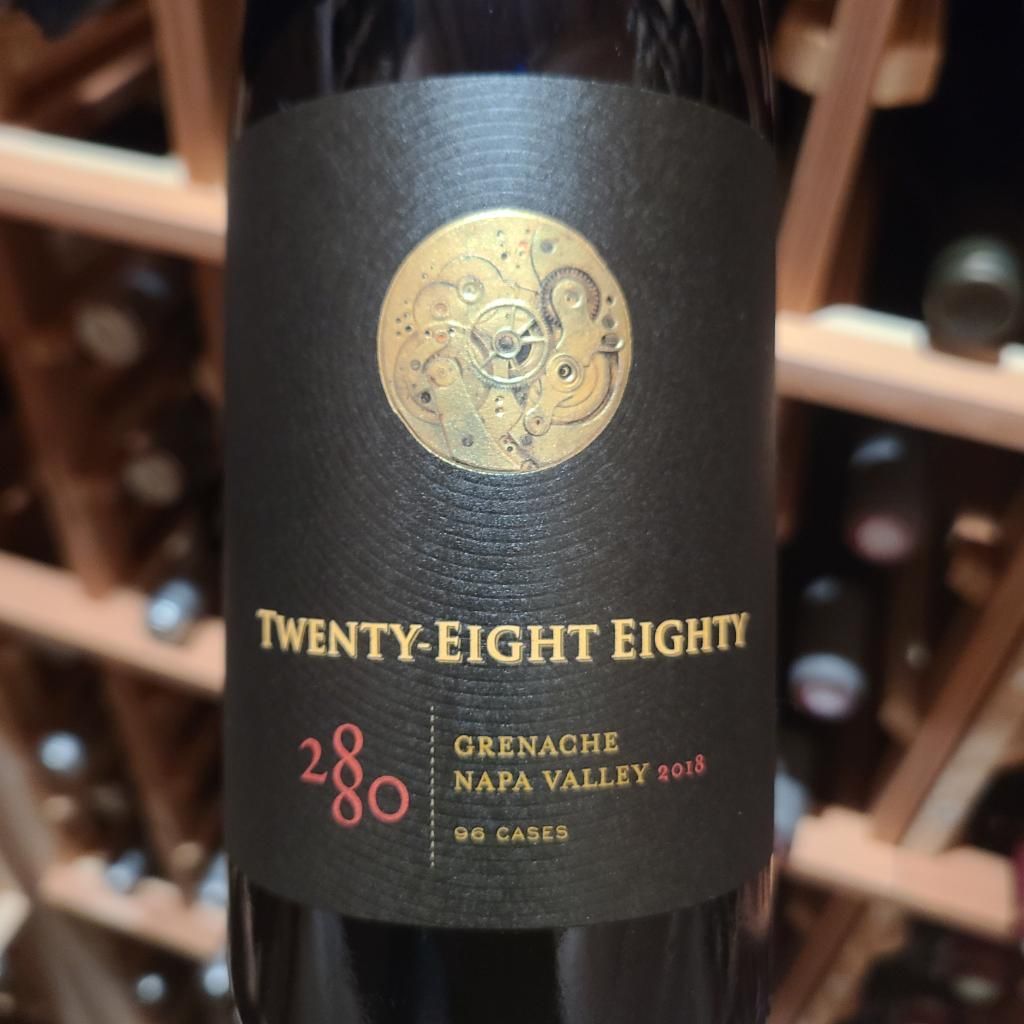 2018 Twenty Eight Eighty Grenache, USA, California, Napa Valley ...