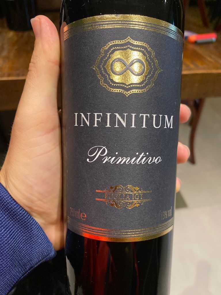 2020 Torrevento Primitivo Infinitum Puglia IGT, Italy, Puglia, Puglia ...