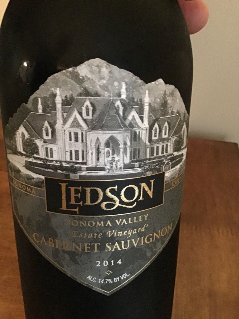 2014 Ledson Cabernet Sauvignon Estate Vineyard, USA, California, Sonoma ...