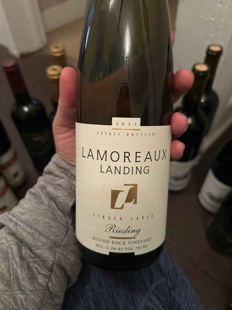 2021 Lamoreaux Landing Riesling Round Rock, USA, New York, Finger Lakes, Seneca Lake - CellarTracker