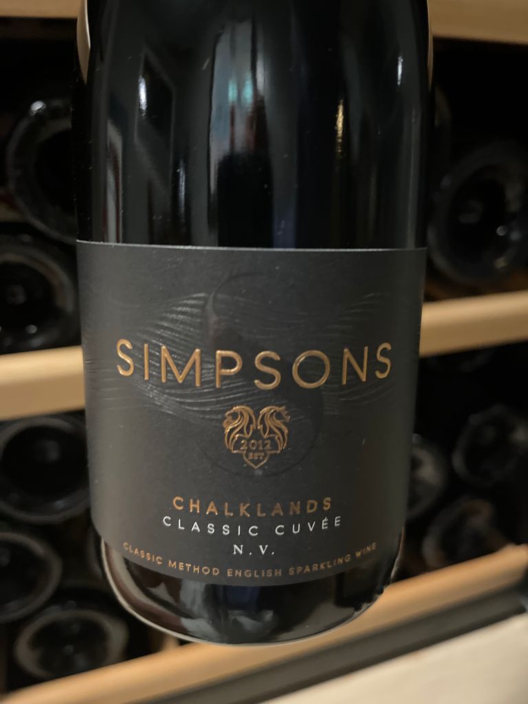 2022 Simpsons Wine Estate Chalklands Classic Cuvee, United Kingdom ...