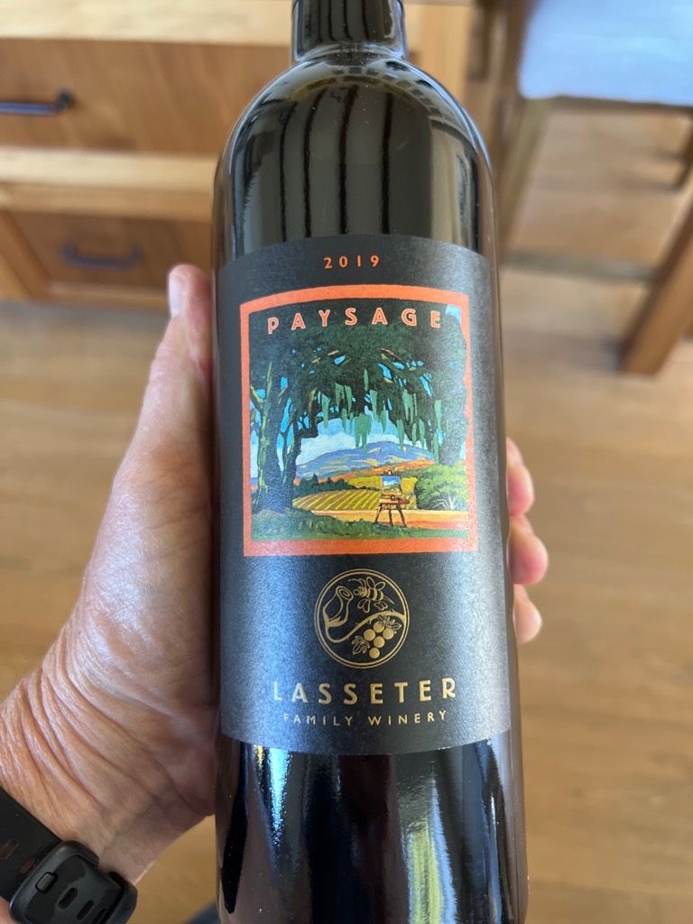 2019 Lasseter Family Winery Paysage, USA, California, Sonoma County ...