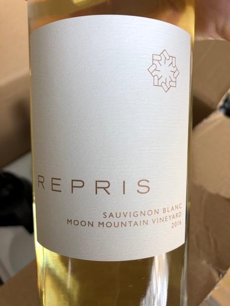 2016 Repris Sauvignon Blanc Moon Mountain Vineyard, USA, California ...