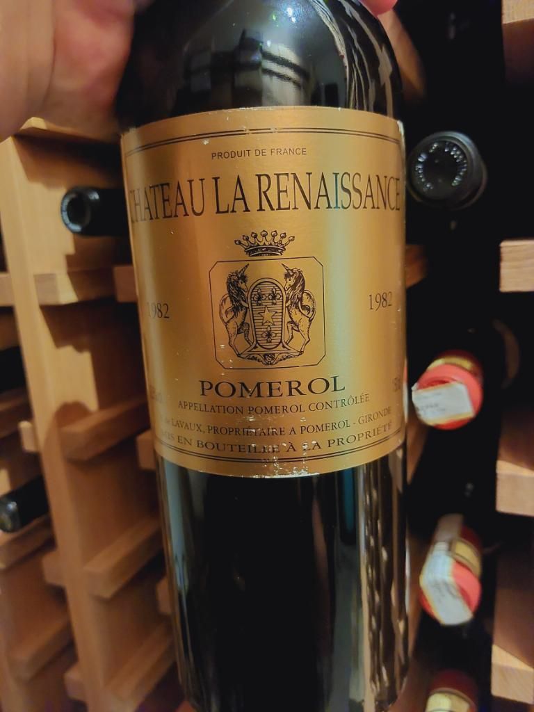 1982 Château La Renaissance, France, Bordeaux, Libournais, Pomerol ...