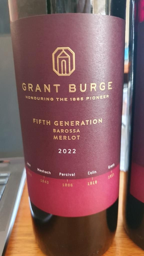 2022 Grant Burge 5th Generation Cabernet Merlot, Australia, South ...