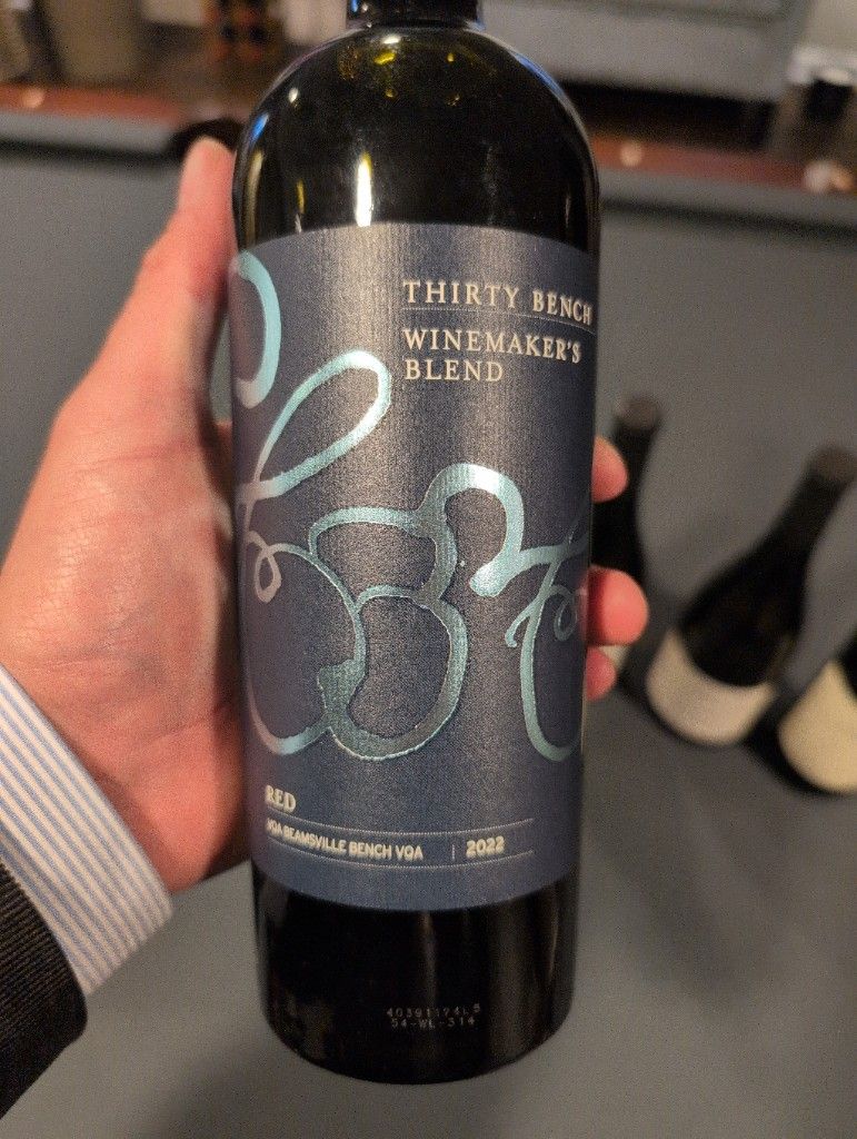 2022 Thirty Bench Winemaker's Blend Red, Canada, Ontario, Niagara ...
