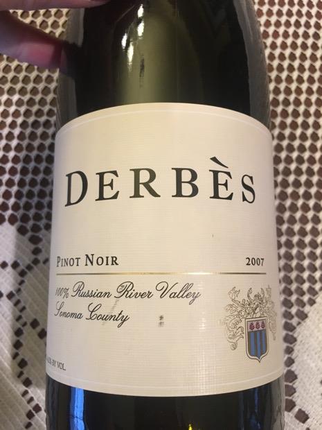 2008 Derbès Pinot Noir, USA, California, Sonoma County, Russian River ...
