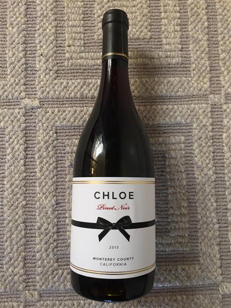 2013 Chloe Wines Pinot Noir, USA, California, Central Coast, Monterey ...