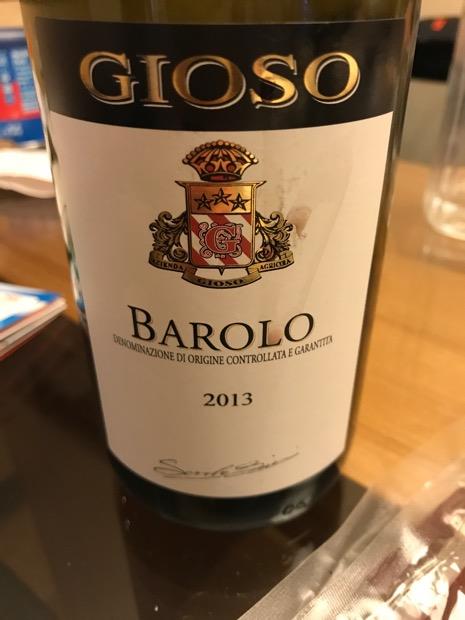 2013 Gioso Barolo, Italy, Piedmont, Langhe, Barolo - CellarTracker