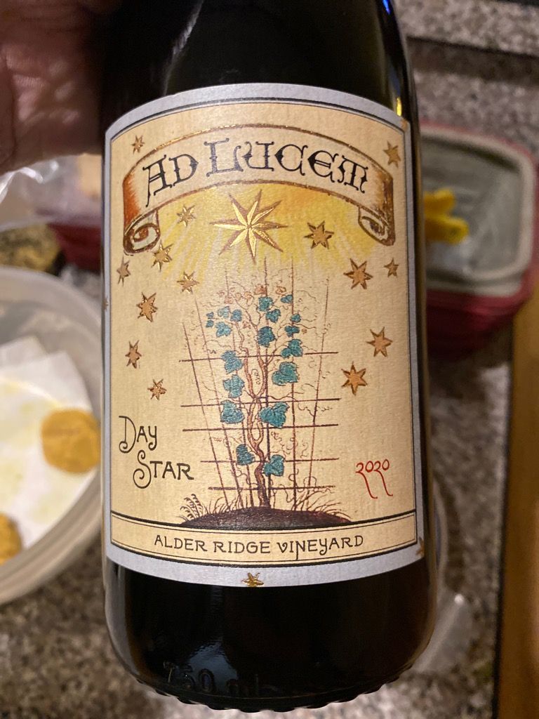 2020 Lady Hill Ad Lucem Daystar GSM Alder Ridge Vineyard, USA ...