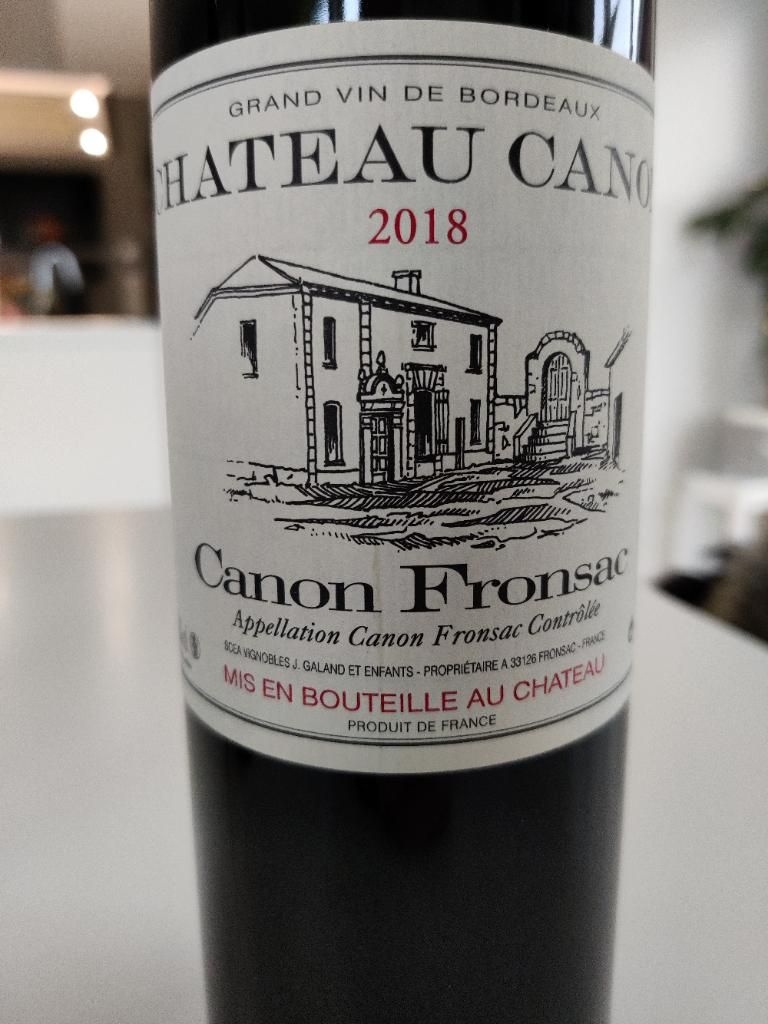2018 Château Canon (Canon-Fronsac), France, Bordeaux, Libournais, Canon ...