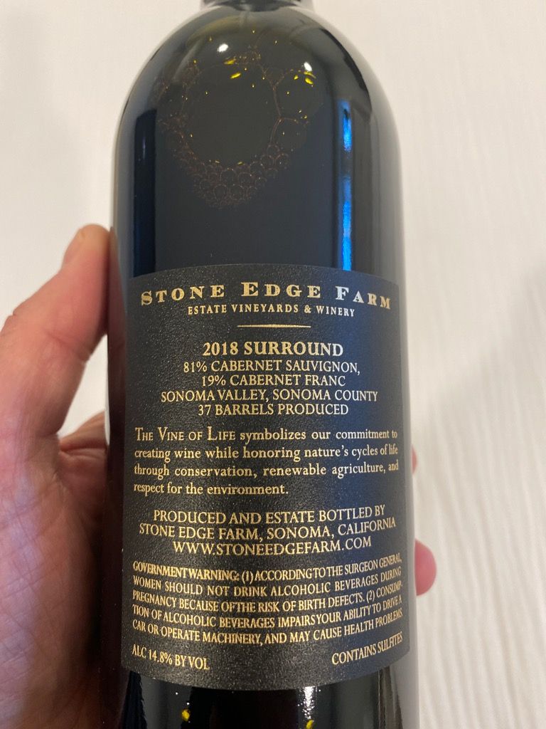 2018 Stone Edge Farm Surround, USA, California, Sonoma County, Sonoma ...