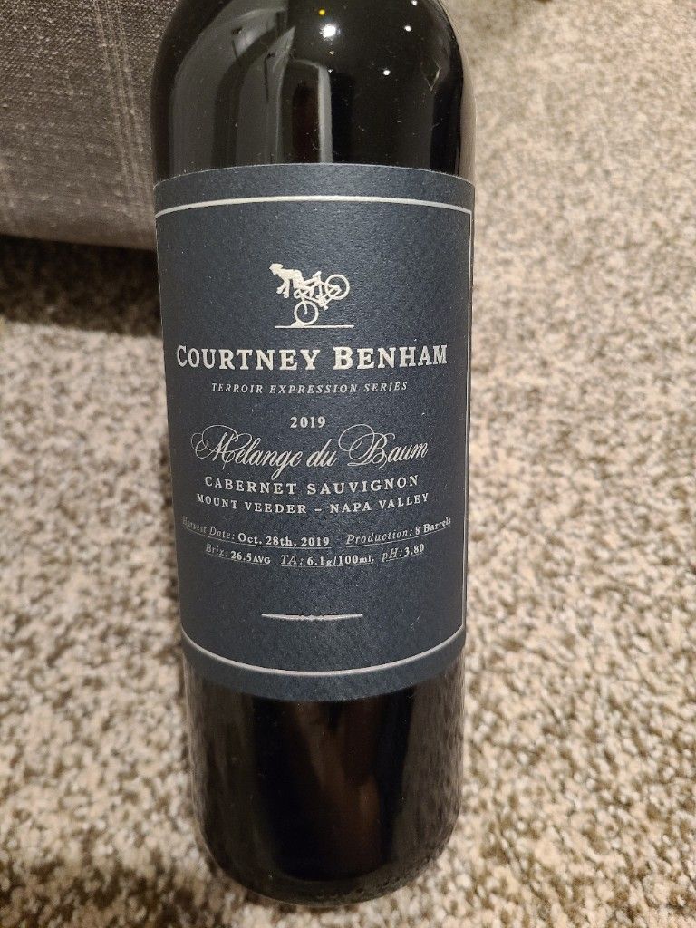 2019 Courtney Benham Cabernet Sauvignon Terroir Expression Series ...