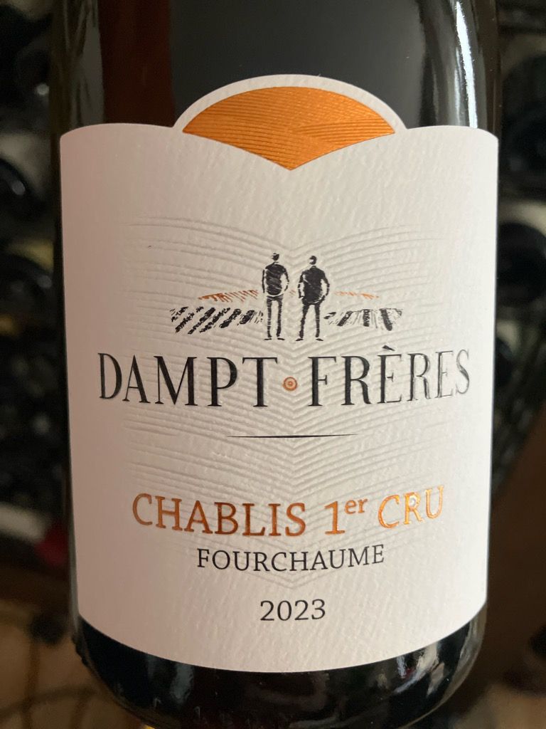 2023 Domaine Dampt Frères Chablis 1er Cru Fourchaume, France, Burgundy ...