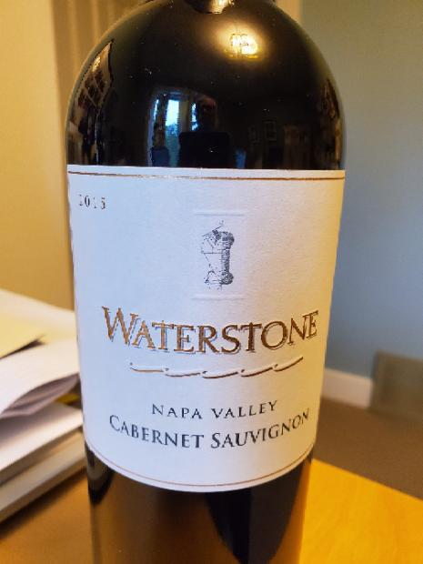 2015 Waterstone Cabernet Sauvignon, USA, California, Napa Valley ...