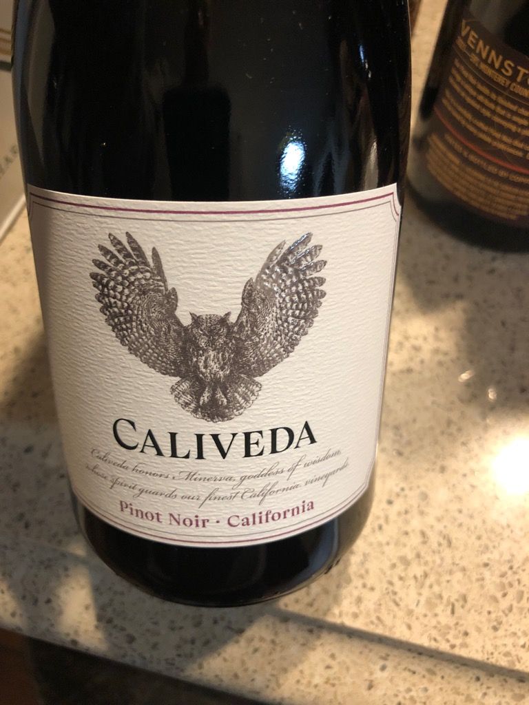 2021 Caliveda Cellars Pinot Noir, USA, California, Napa Valley ...