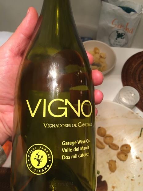 2013 Garage Wine Co. Vigno Carignan field-blend, Chile, Maule Valley ...