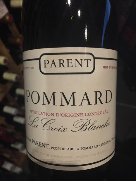 2012 Domaine Parent Pommard La Croix Blanche, France, Burgundy, Côte de ...