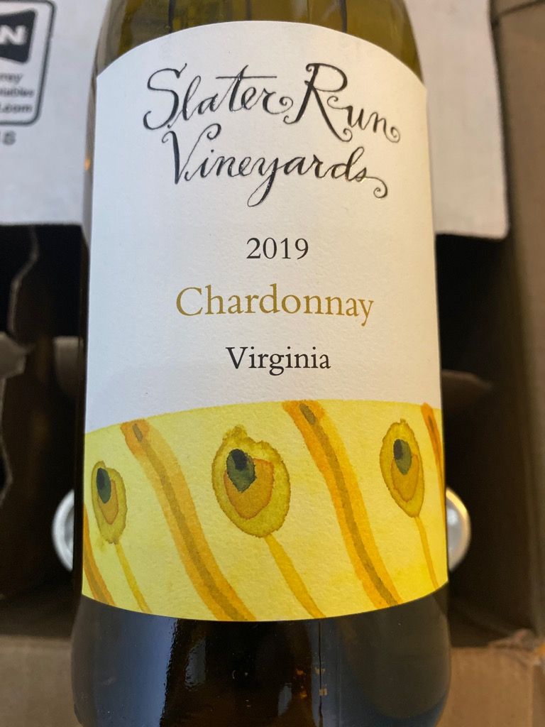 2021 Slater Run Vineyards Chardonnay, USA, Virginia, Northern Virginia ...