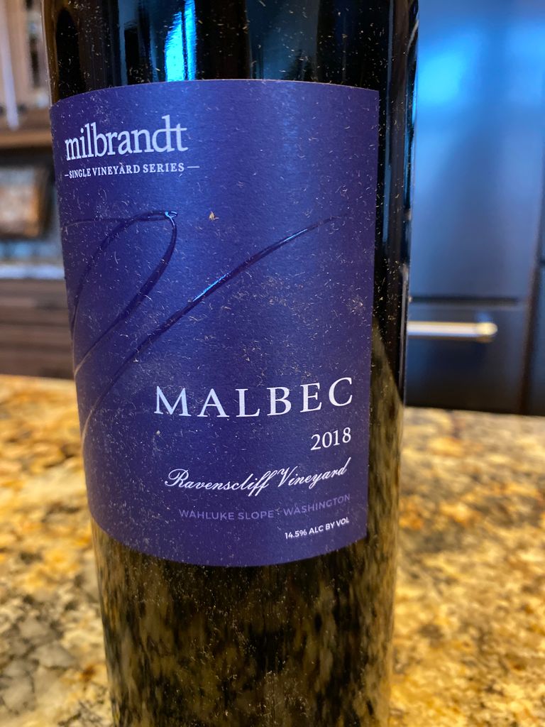 2019 Milbrandt Vineyards Malbec Ravenscliff Vineyard, USA, Washington ...