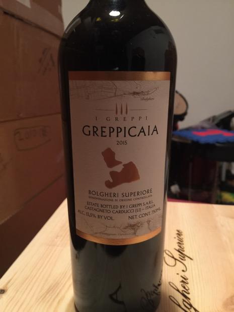 2005 Azienda I Greppi Bolgheri Superiore Greppicaia, Italy, Tuscany ...