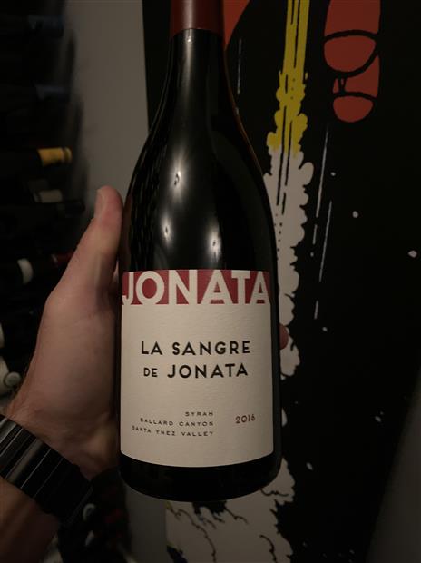 2016 Jonata Winery La Sangre de Jonata, USA, California, Central Coast ...