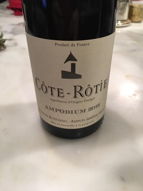 2016 Rene Rostaing Côte-Rôtie Cuvée Classique Ampodium, France, Rhône ...