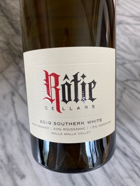 2019 Rôtie Cellars Southern White, USA, Washington, Columbia Valley ...