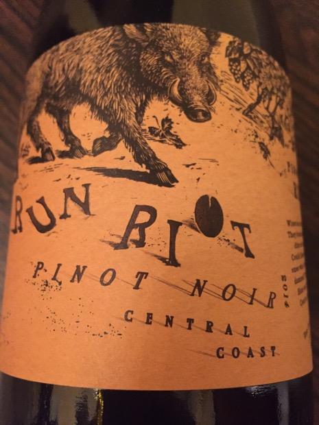 2015 Run Riot Pinot Noir, USA, California, Central Coast - CellarTracker