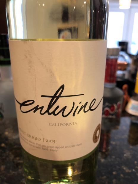 2015 Entwine Pinot Grigio, USA, California - CellarTracker