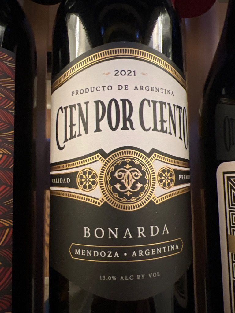 2021 Cien por Ciento Bonarda, Argentina, Mendoza - CellarTracker