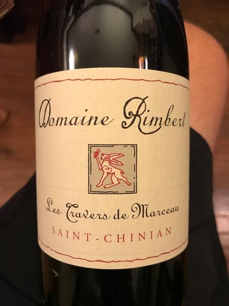 2014 Domaine Rimbert Saint-Chinian Les Travers de Marceau, France ...