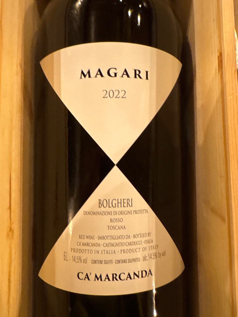 2022 Ca' Marcanda (Gaja) Magari, Italy, Tuscany, Bolgheri - CellarTracker