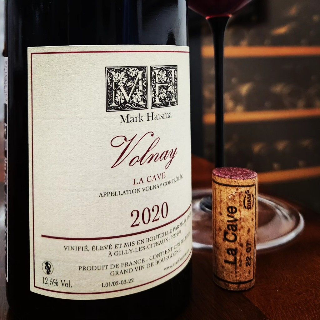 2021 Mark Haisma Volnay La Cave, France, Burgundy, Côte de Beaune ...